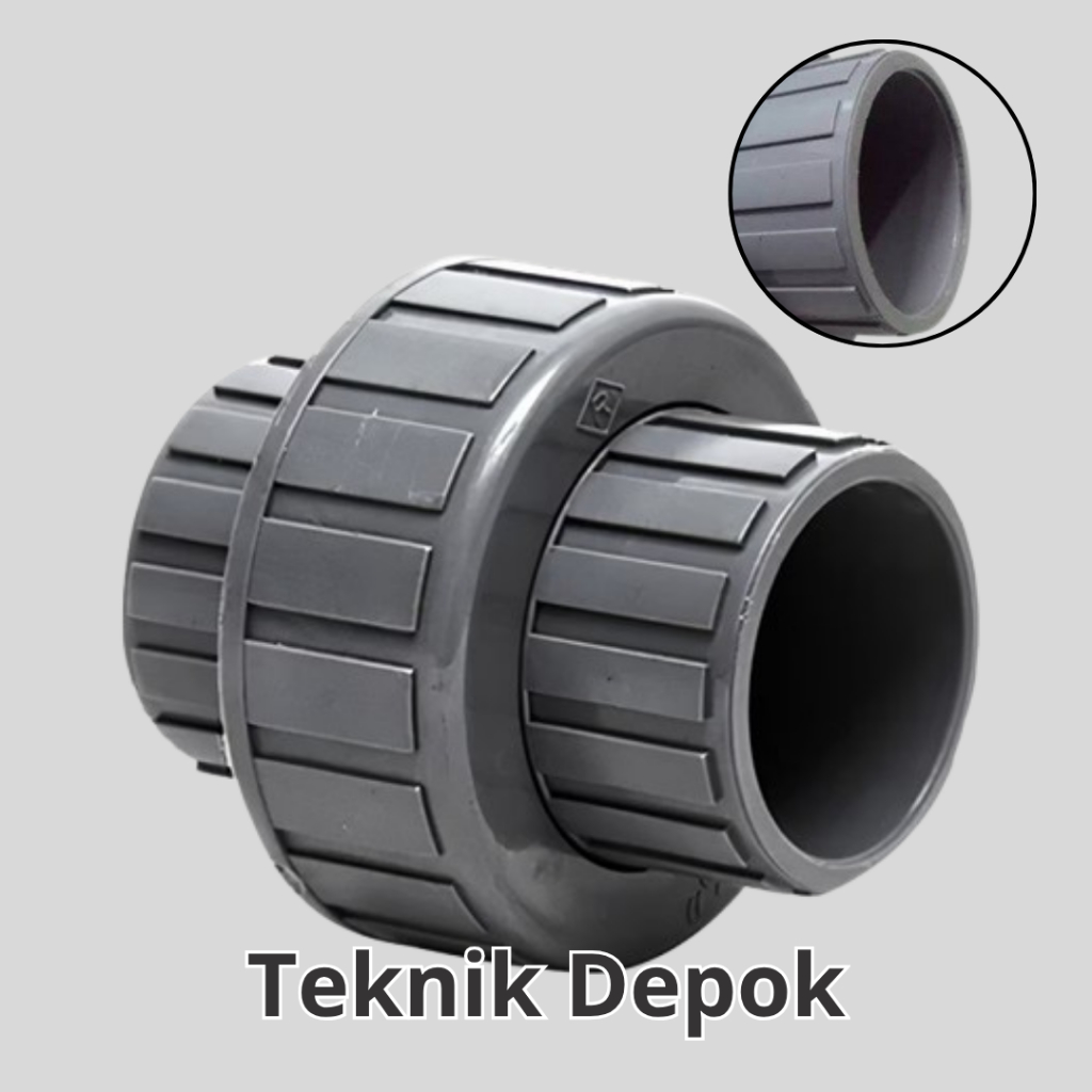 Jual Union Socket 1 Inch AW Rucika inch Watermur Polos Adaptor Sok PVC ...