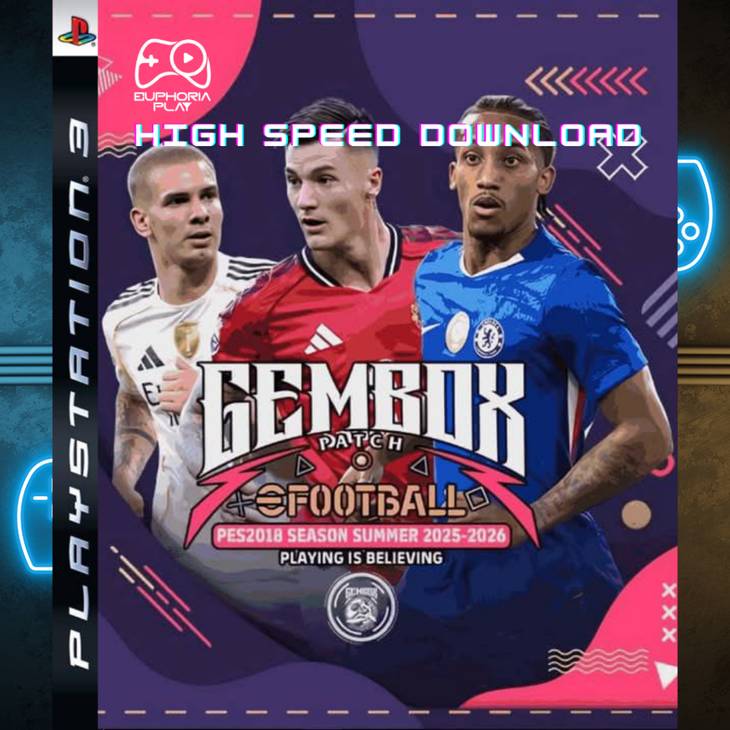 Jual EFOOTBALL PES 2026 PS3 CFW / HFW / HEN – GEMBOX PATCH SUMMER ...