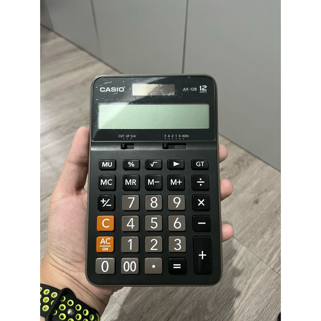 Jual Kalkulator Meja CASIO AX-12B Office Desktop Value Series ...