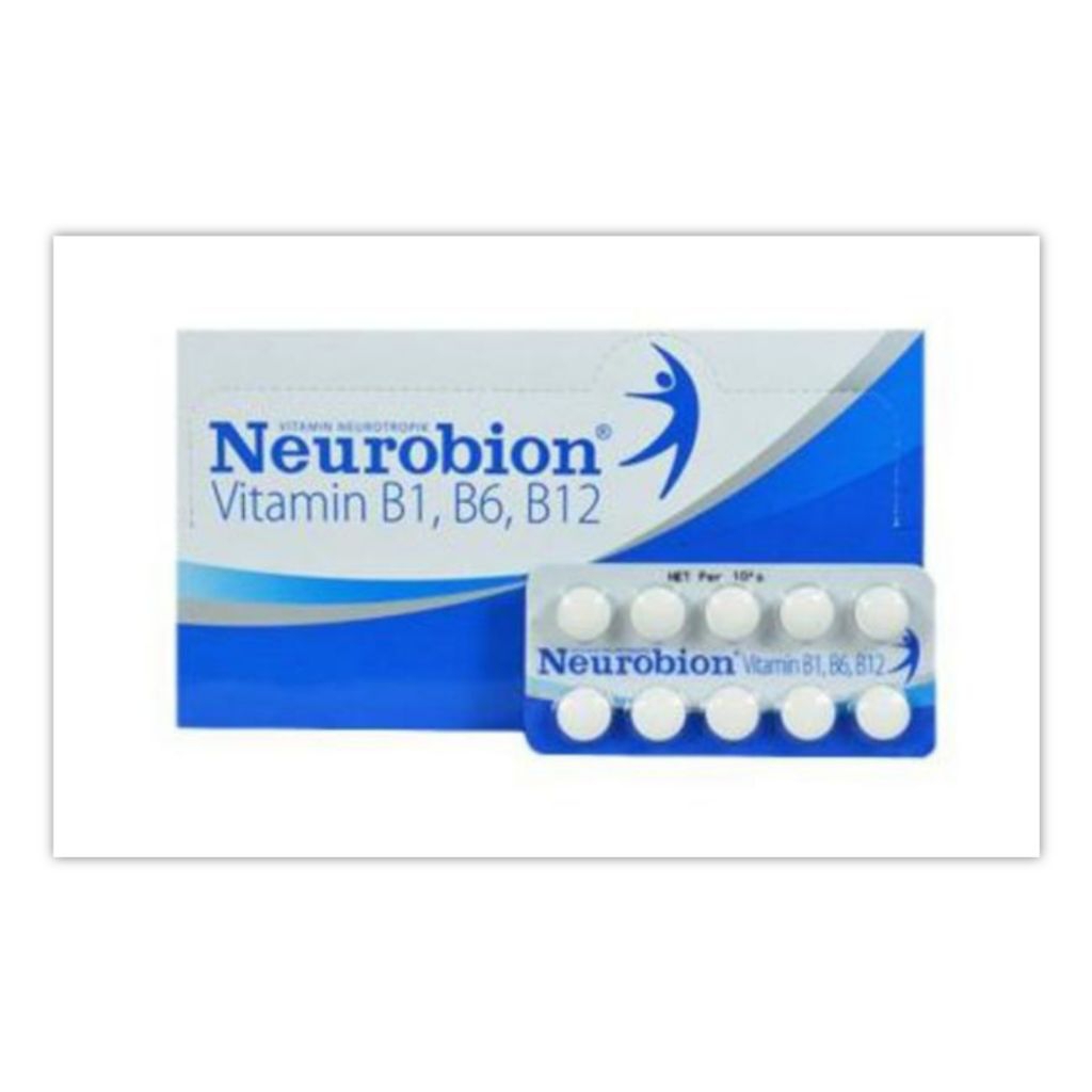 Jual Neurobion Putih 10 Tablet 1 papan | Shopee Indonesia