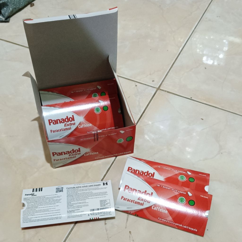 Jual Panadol Extra Merah 1 amplop | Shopee Indonesia