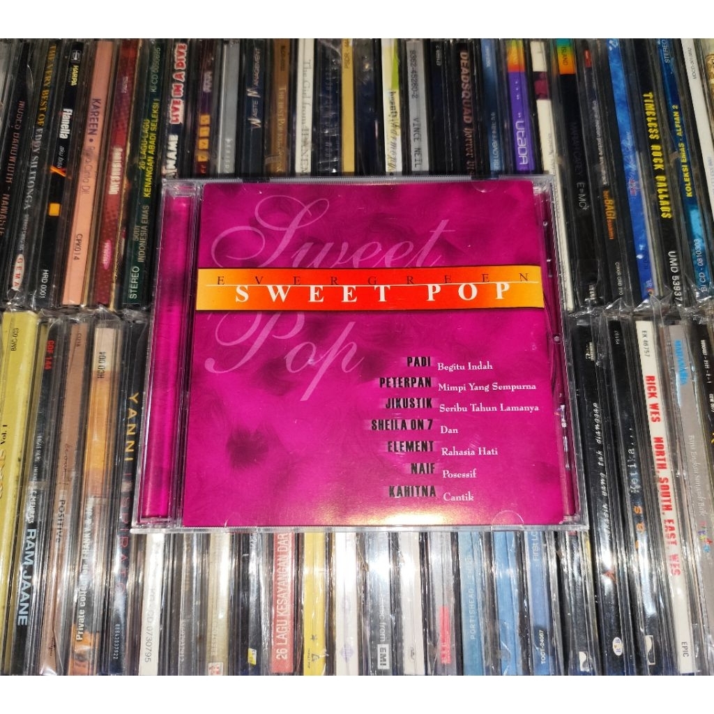 Jual CD Kompilasi Evergreen Sweet Pop - Padi, Peterpan, Naif, Jikustik ...