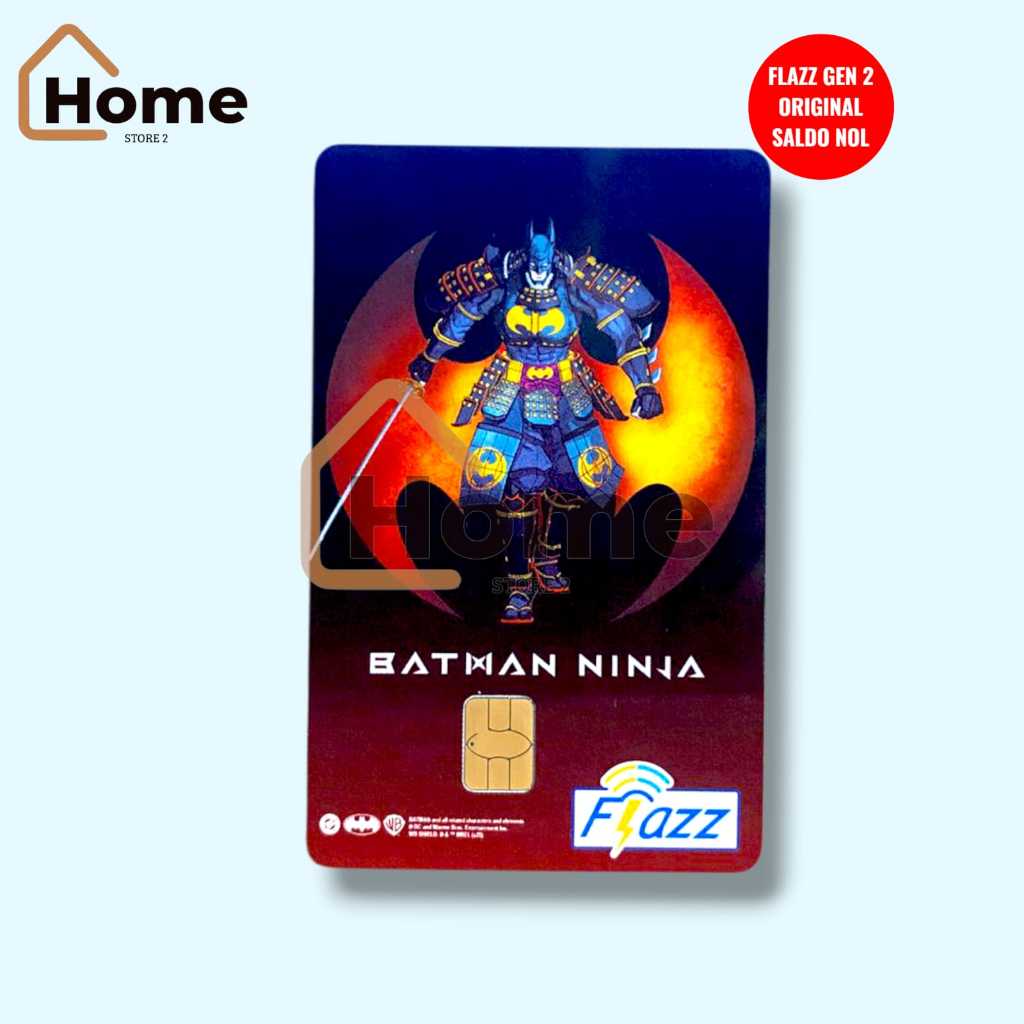 Jual KARTU ETOLL FLAZZ BCA GEN 2 ORIGINAL SUPPORT NFC - BATMAN SAMURAI ...
