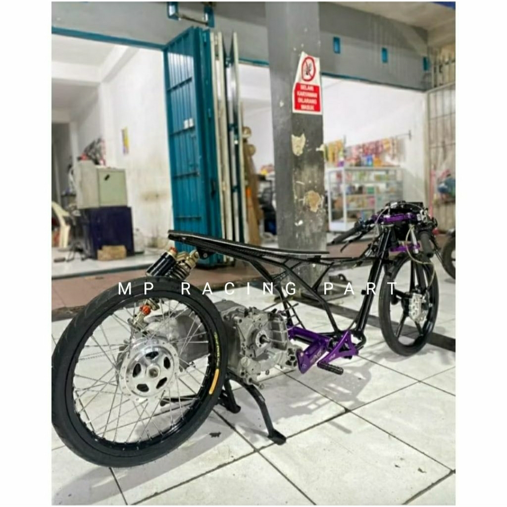 Jual Frame AEROX SUPER SLIM BB 4,5kgan Kerangka Sasis Batangan Rangka ...