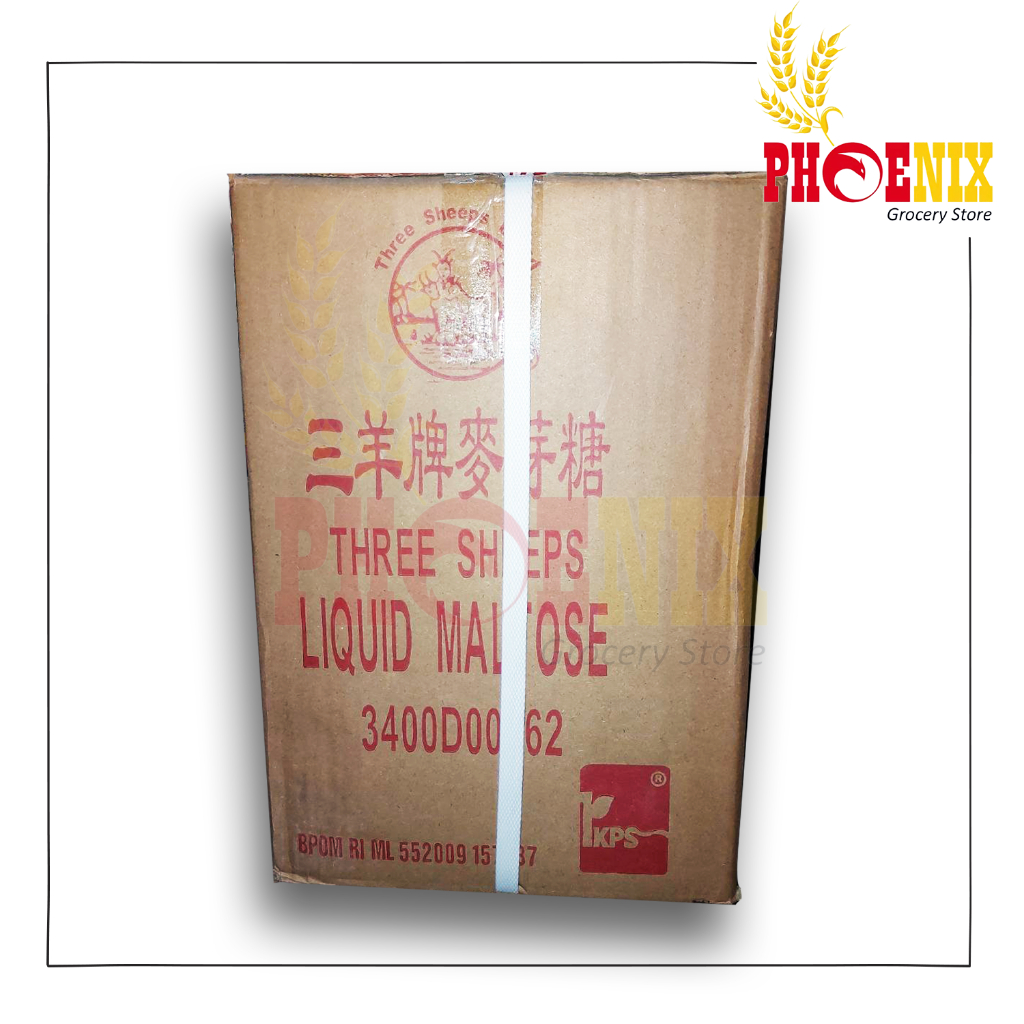 Jual Three Sheep Gula Maltose Beko Liquid Maltose 25KG (KURIR CARGO ...