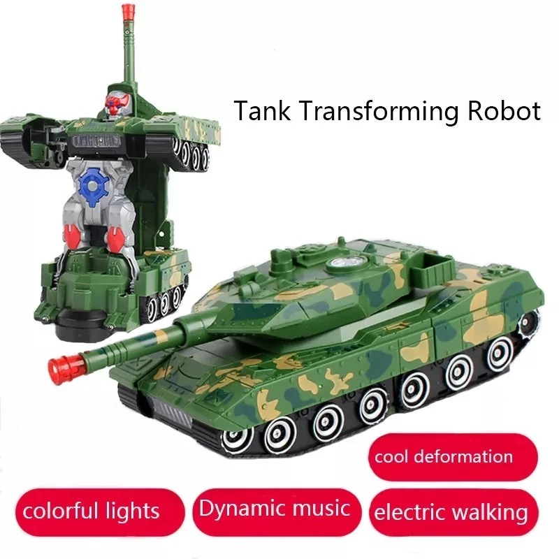 Jual MS - Deformation Combat Tank Jadi Robot Mainan Anak Mobil Baterai ...