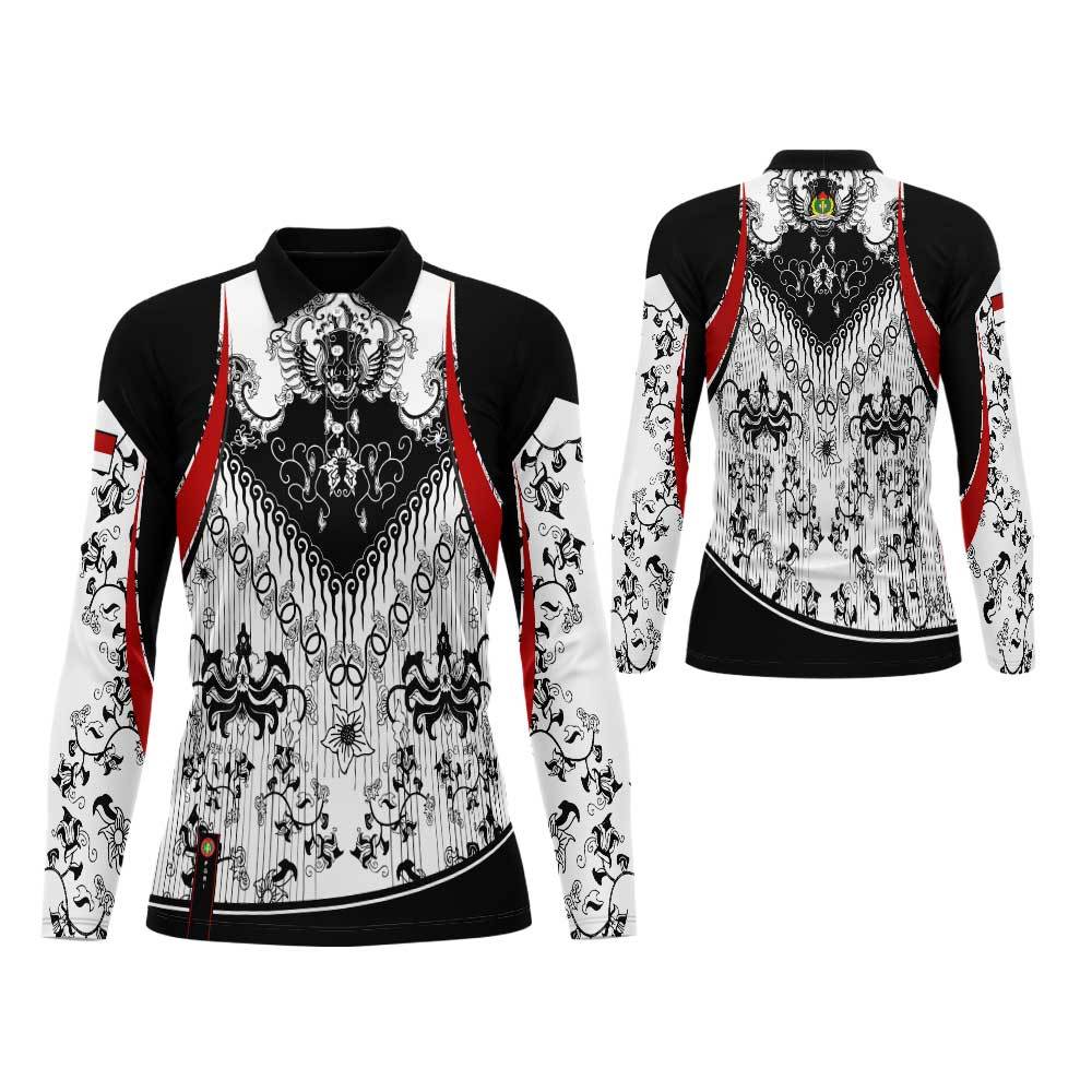 Jual Seragam PGRI Baju Lengan Panjang Batik PGRI Pria Wanita Kaos Polo ...