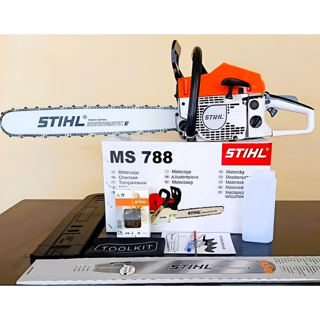 Jual Mesin Chainsaw STIHL NEW 788 ORIGINAL KOMPLIT Dengan Bar Laser 22 ...