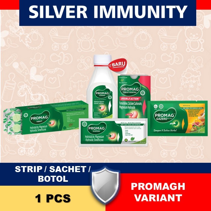 Jual 1 BOTOL 60 ML/STRIP/SACHET PROMAG MEREDAKAN ASAM LAMBUNG CAIR ...