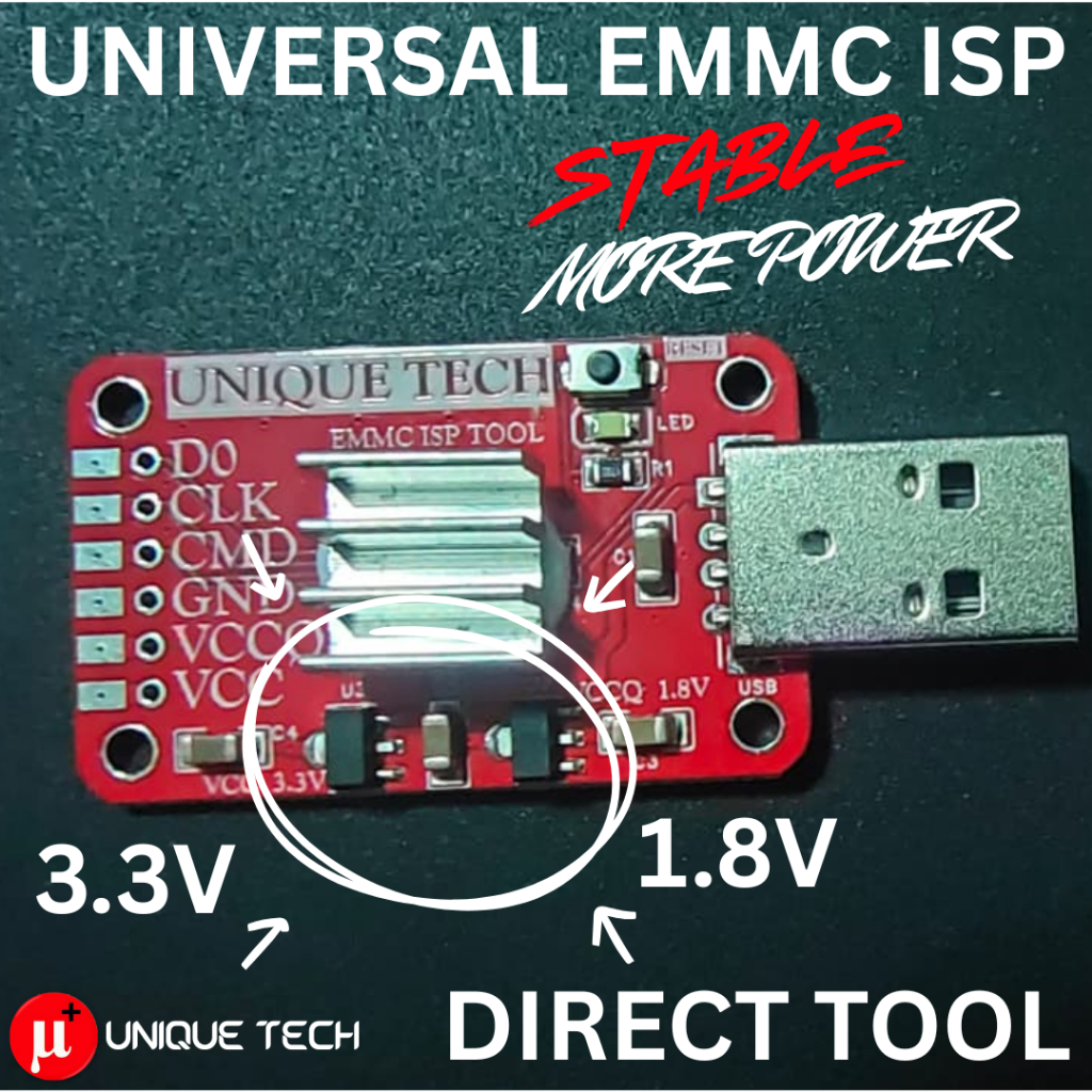 Jual ETHR | ISP DIRECT EMMC TOOL B866F B860H UNIVERSAL ITOOL WPTOOL ...