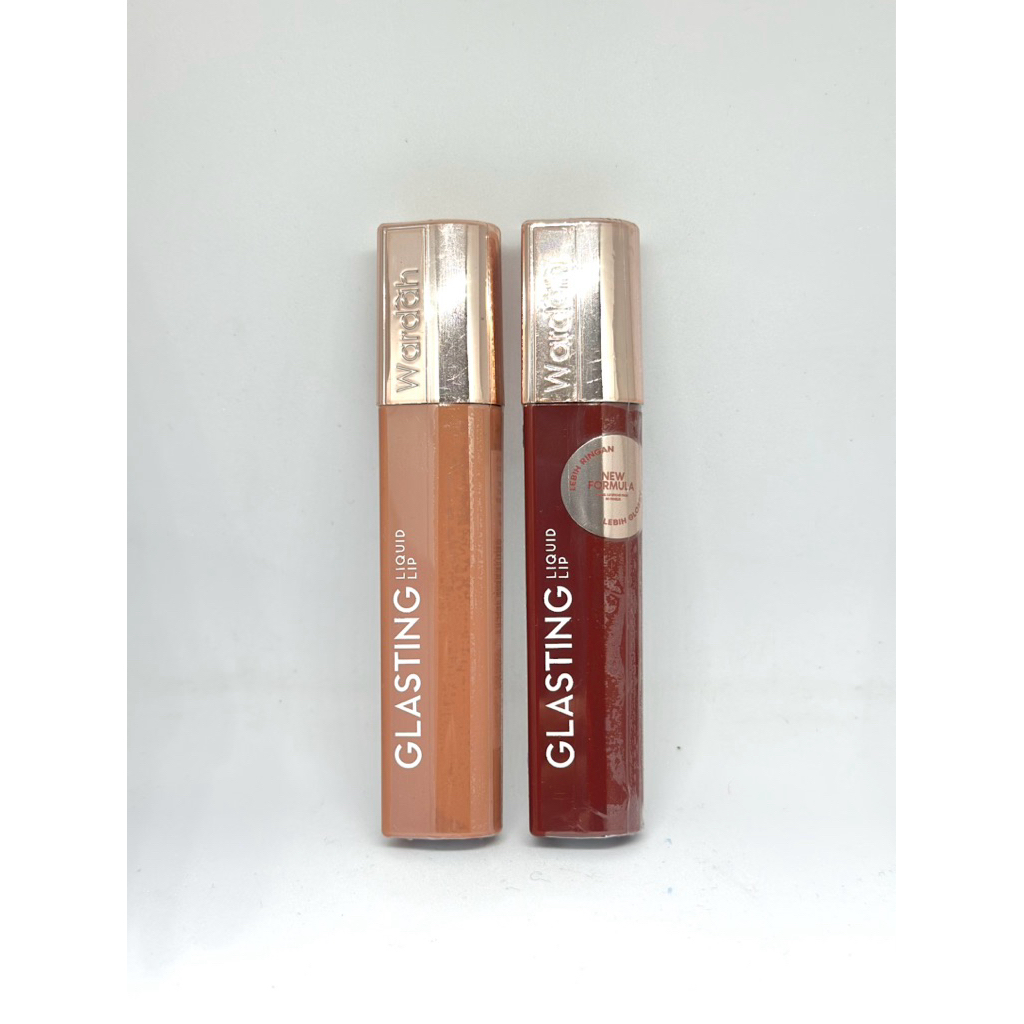 Jual [ORIGINAL] WARDAH Ombre Glasting Liquid Lip - 01 Caramel Coat GET ...