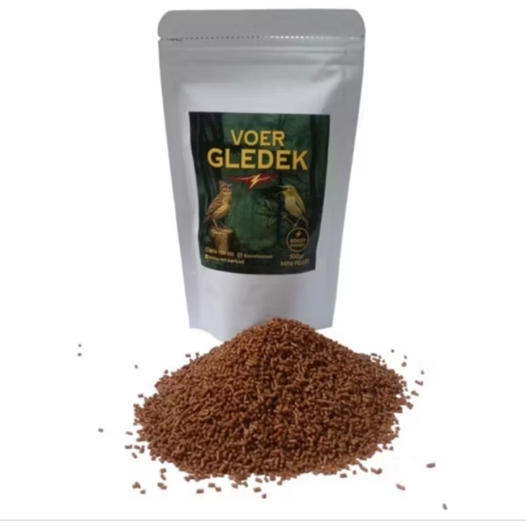 Jual VOER GLEDEK 100gr | VOER GLEDEK MINI PELLET | Shopee Indonesia
