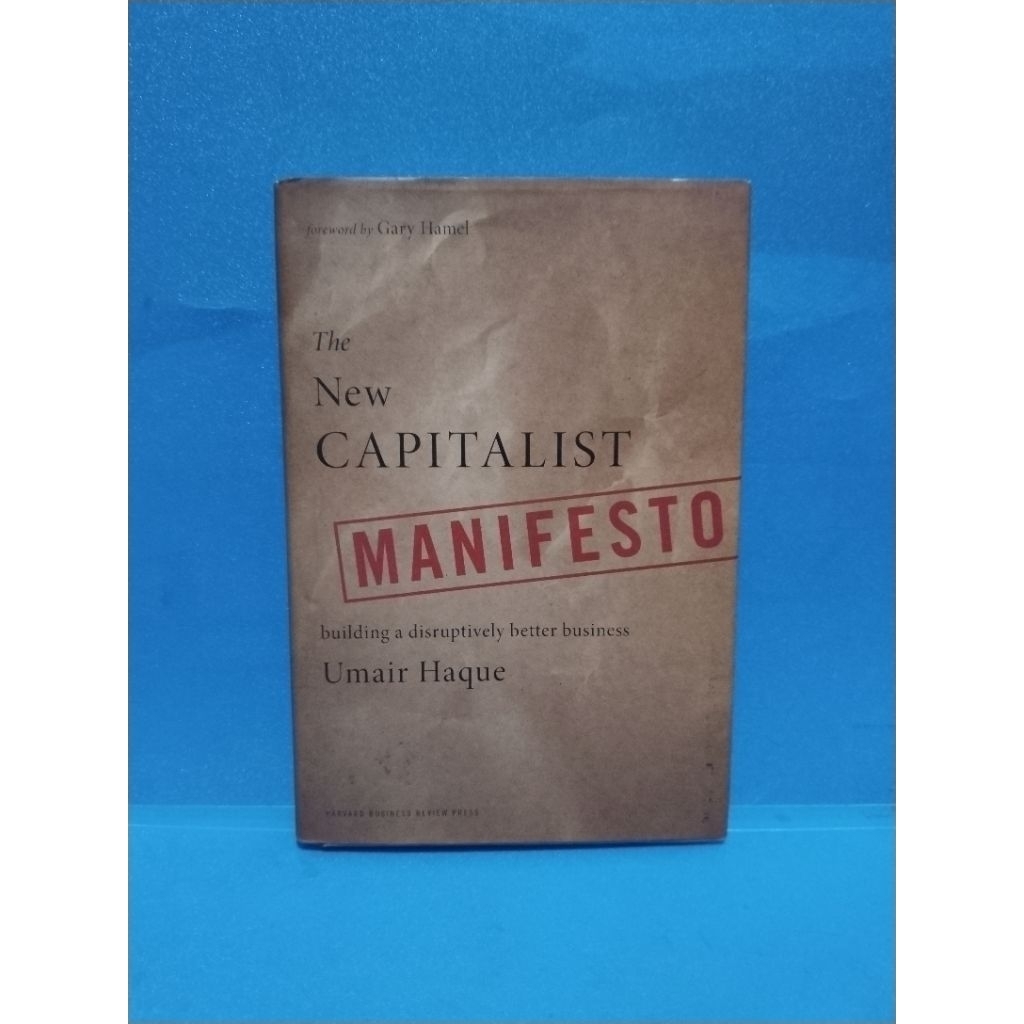 Jual Buku original THE NEW CAPITALIST MANIFESTO by Umair Haque | Shopee ...