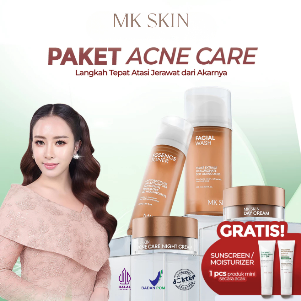 Jual MK Skin Acne Series - Paket Wajah Acne Untuk Kulit Berjerawat ...