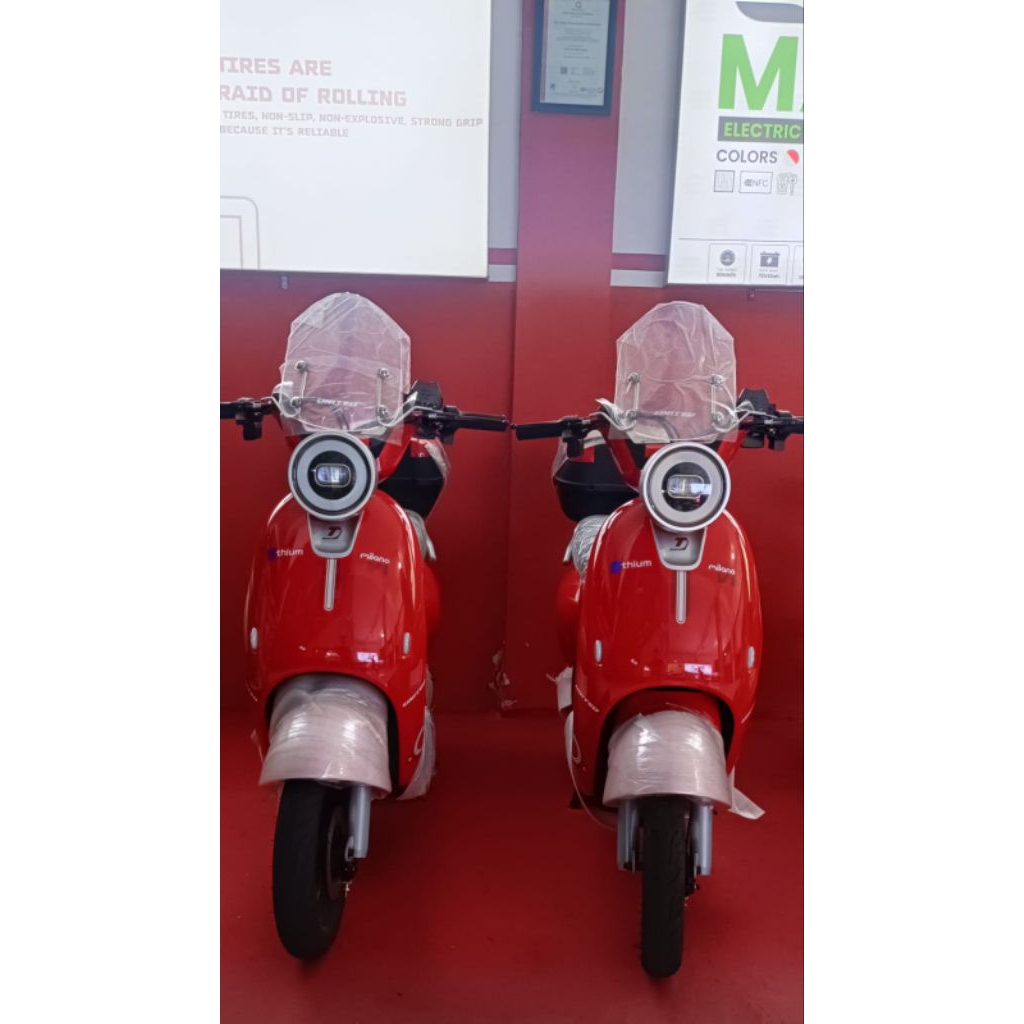 Jual Sepeda Listrik UNITED MILANO V1 lithium 800watt | Shopee Indonesia
