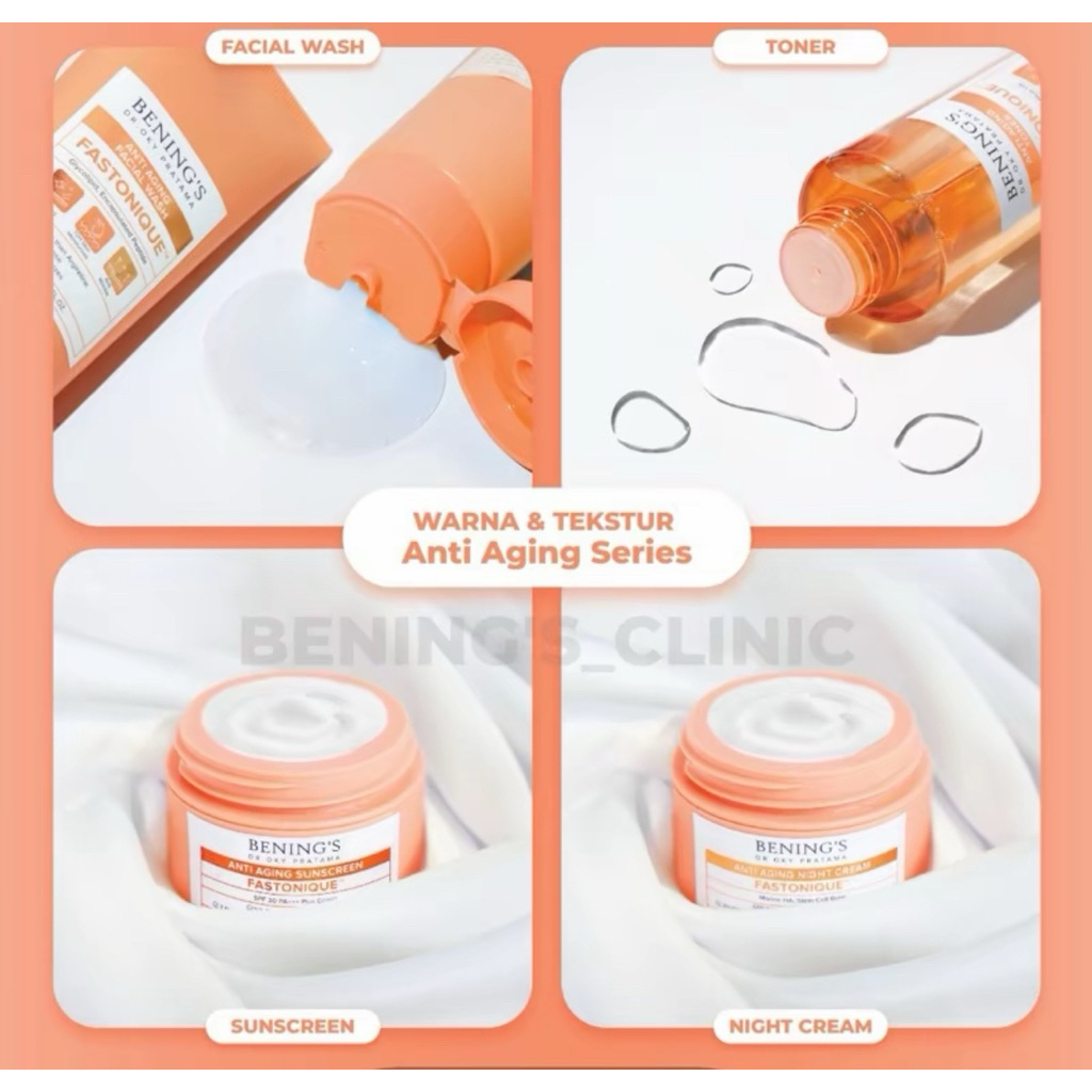Jual BENING'S ANTI AGING ECERAN || HARGA PER SATUAN | Shopee Indonesia