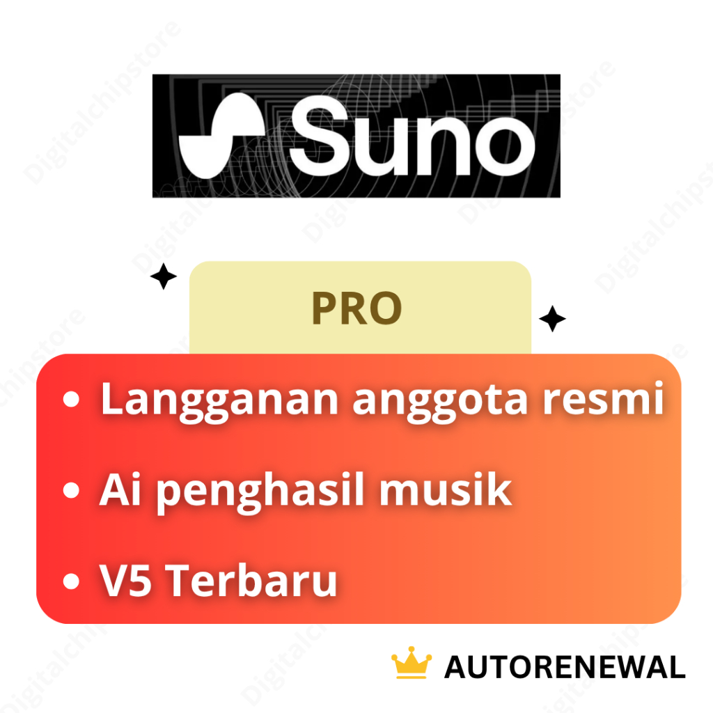 Jual Suno AI Membership Subscription and Top-up: Exclusive Account Top ...