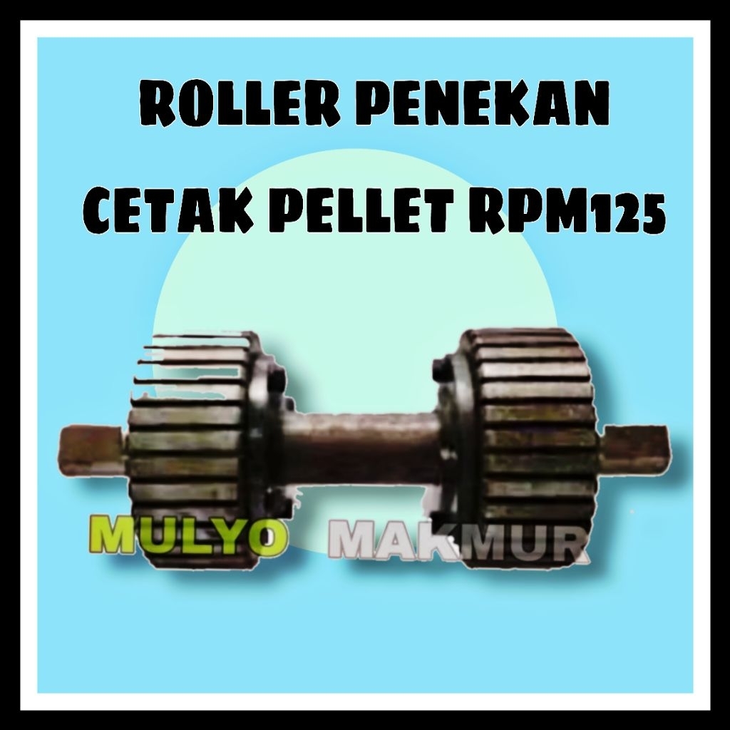 Jual ROLLER PENEKAN MESIN CETAK PELLET RPM125 2 ROLLER | Shopee Indonesia