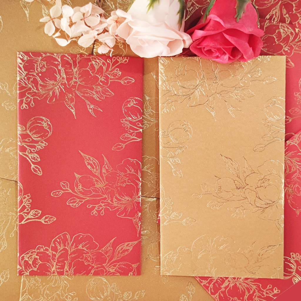 Jual AMPLOP UANG ANGPAO PREMIUM ELEGANT ROSE | AMPLOP PANJANG AESTHETIC ...