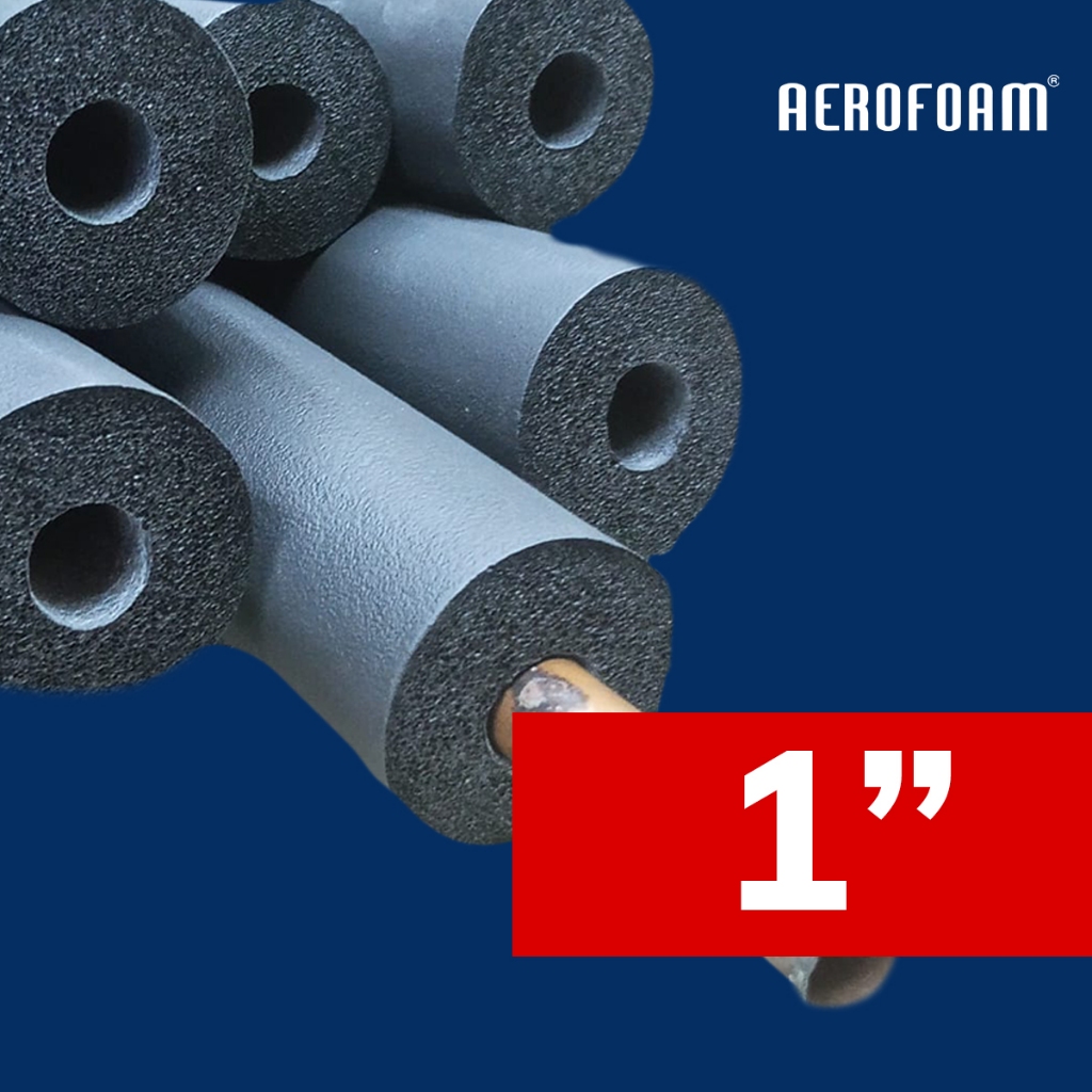 Jual Aerofoam NBR Busa Insulasi Pembungkus Pipa AC 1" Inch | Shopee ...