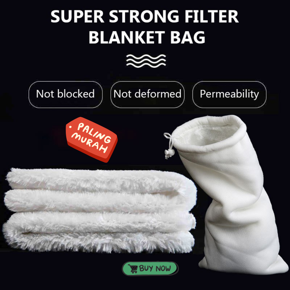 Jual Filter Cotton Blanket Bag Untuk Sump Filter Akuarium Kolam Air ...