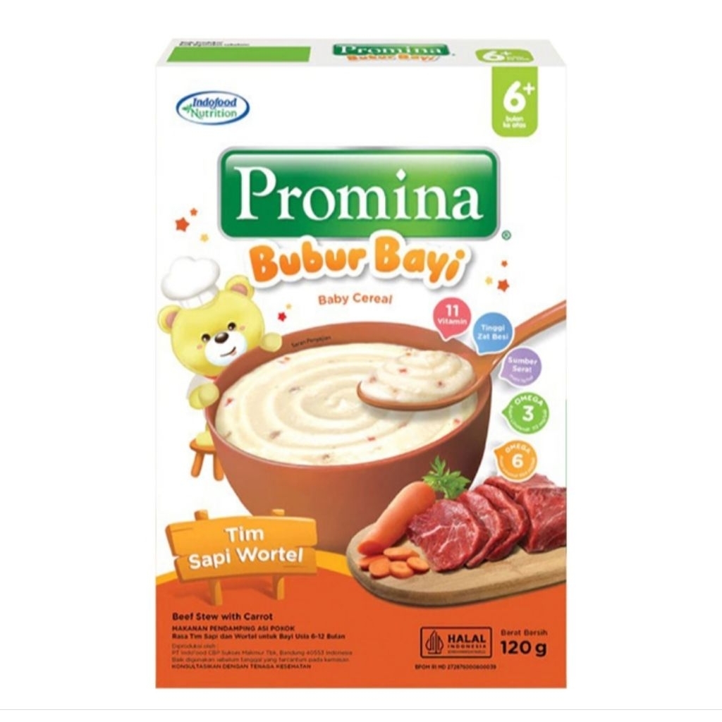 Jual Promina Tim Sapi Wortel 120 g | Shopee Indonesia