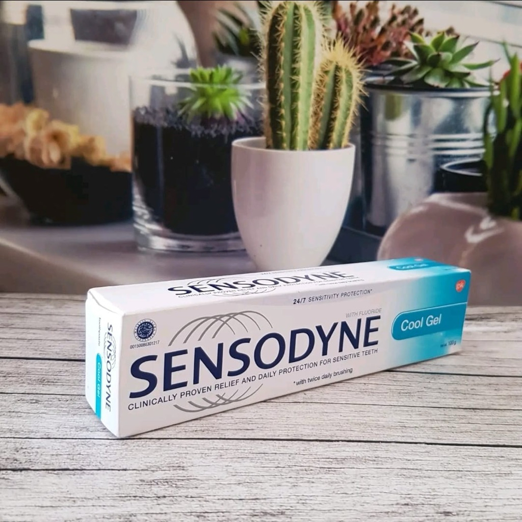 Jual Sensodyne Cool Gel 100gr - Pasta Gigi utk Ngilu | Shopee Indonesia