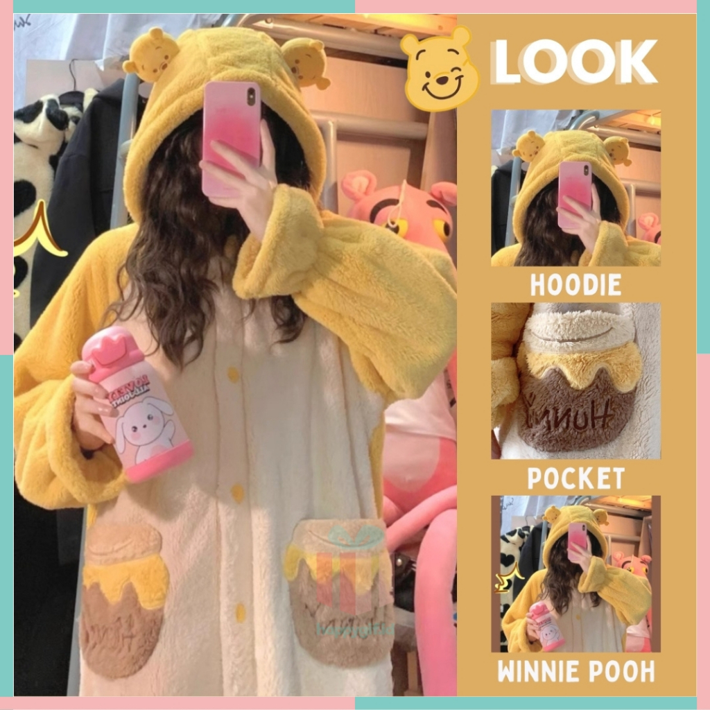 Jual WINNIE POOH ONESIE BAJU TIDUR KOSTUM DASTER PIYAMA KIGURUMI ...