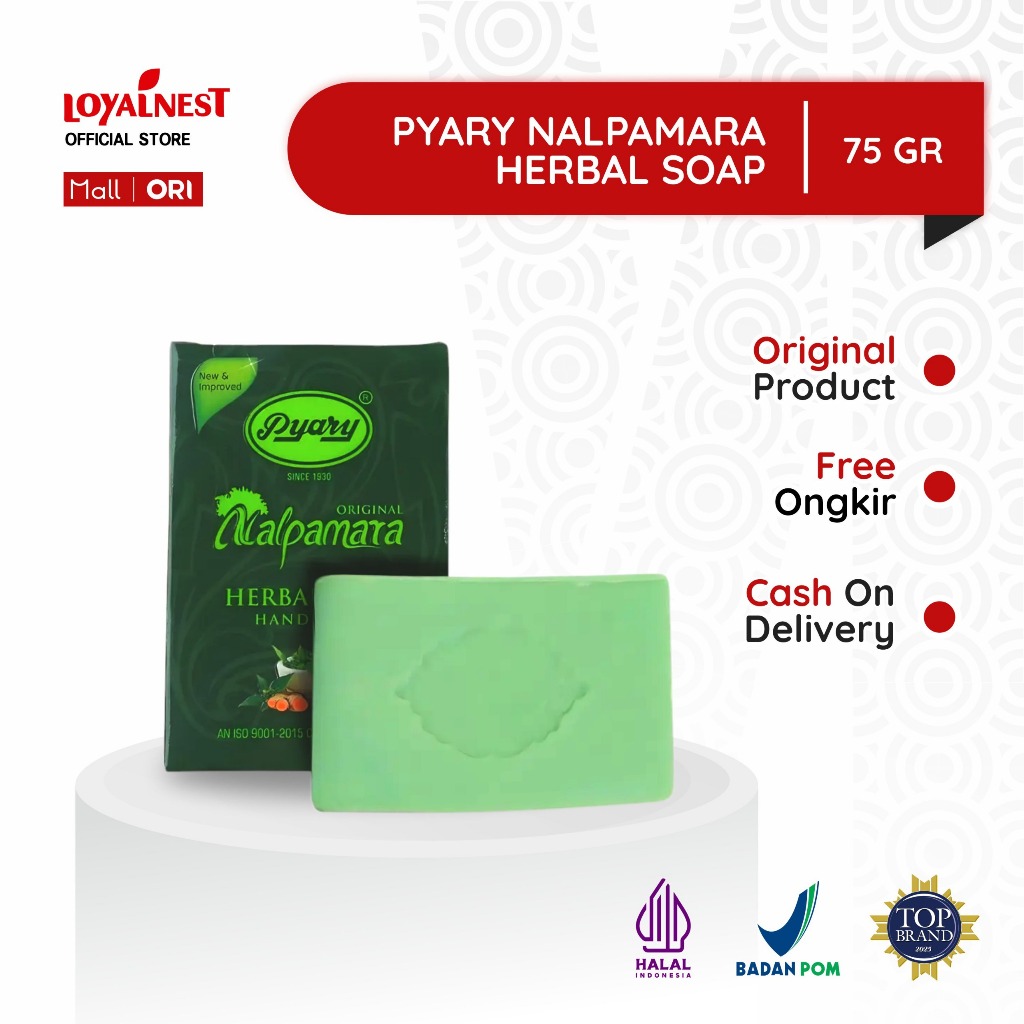 Jual PYARY Sabun Nalpamara Original BPOM 75 gr | Shopee Indonesia