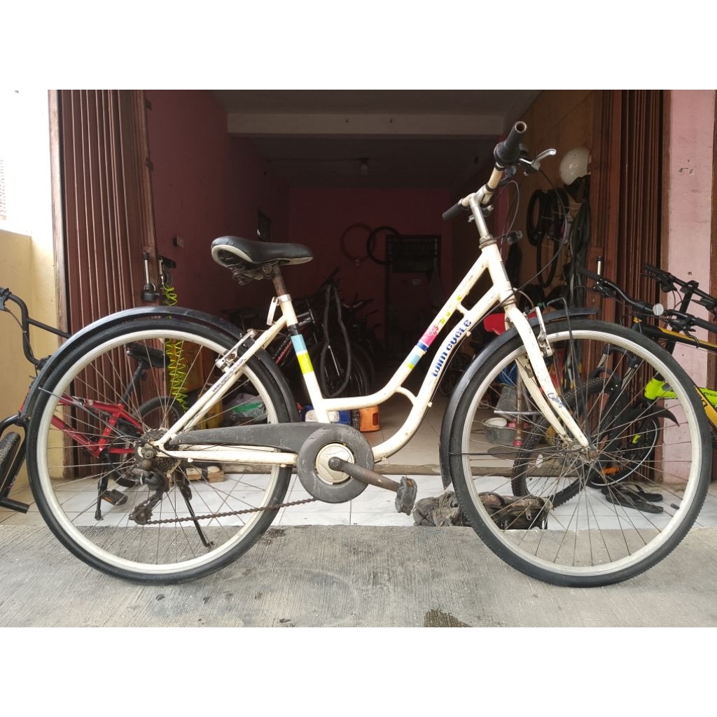 Jual SEPEDA MINI WIMCYCLE SECOND UK 26 INCH SPEED 6 TINGGAL PAKAI ...