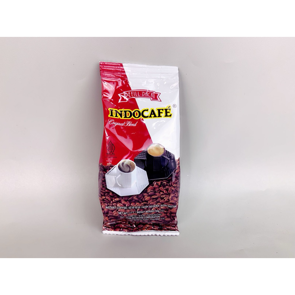 Jual INDOCAFE Original Blend 50gr REFILL (TANPA AMPAS) | Shopee Indonesia