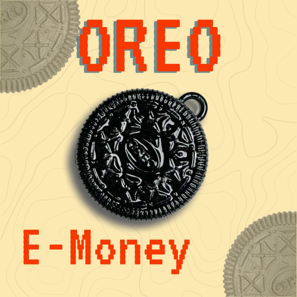 Jual E-Money Snack Hitam Gantungan Kunci - Edisi Makanan Unik dan ...