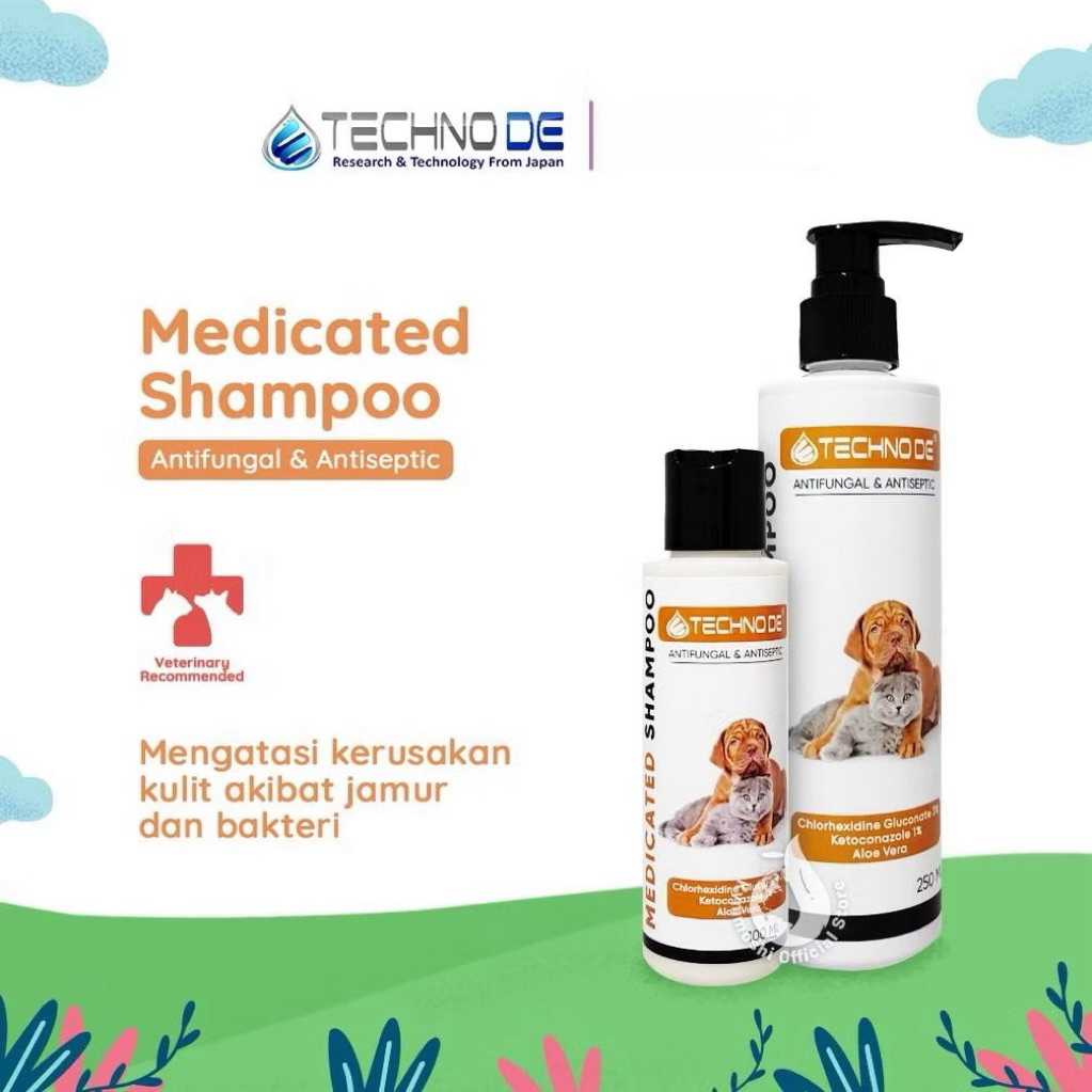 Jual Techno De medicated shampoo | Shopee Indonesia