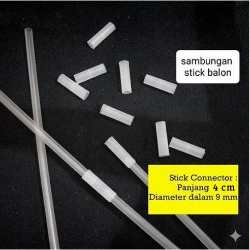 Jual 5 pcs Konektor Stick Balon PVC konektor tangkai balon besar ...