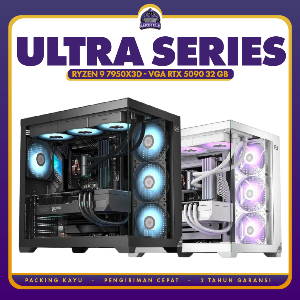 Jual AEROTECH ULTRA PC RAKITAN GAMING LIVE STREAMING RYZEN 9 7950X3D ...