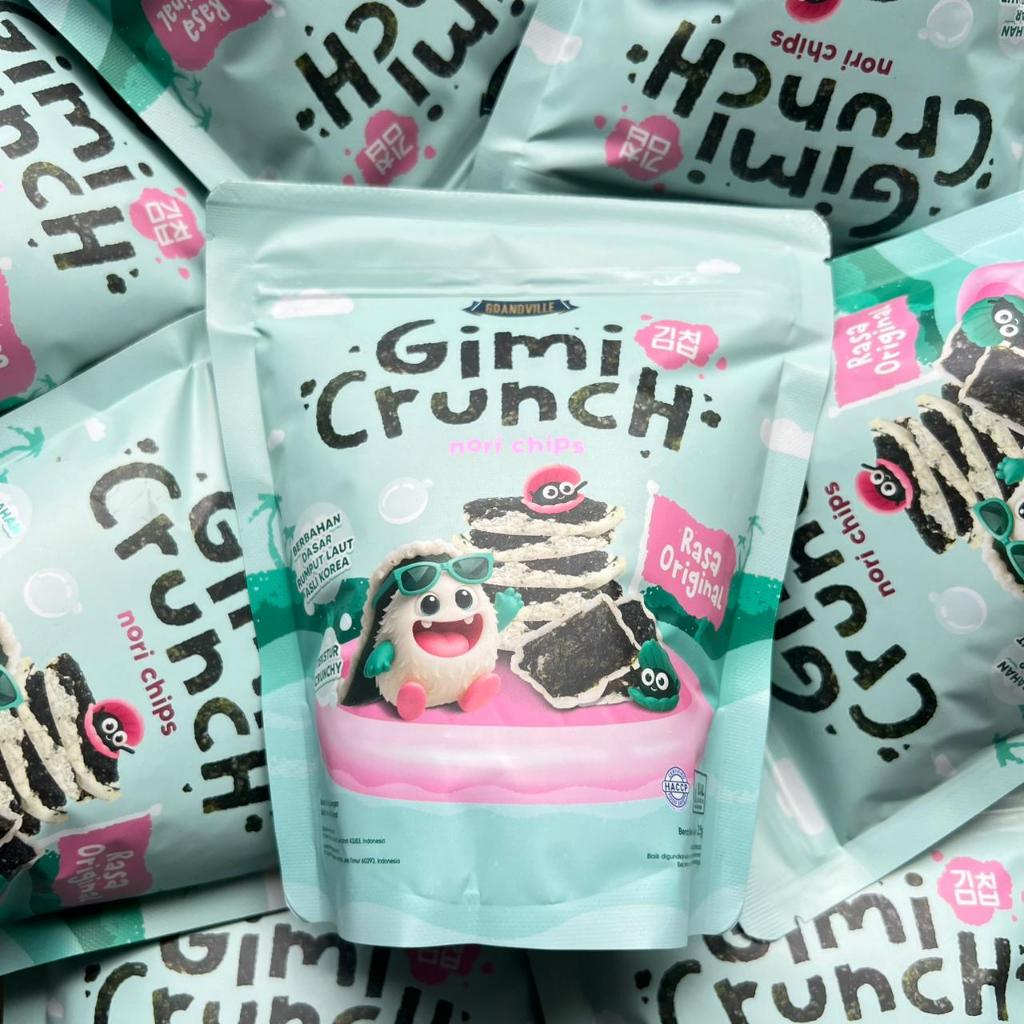 Jual Grandville Gimi Crunch Nori Chips 25gr-HALAL&NON MSG | Shopee ...