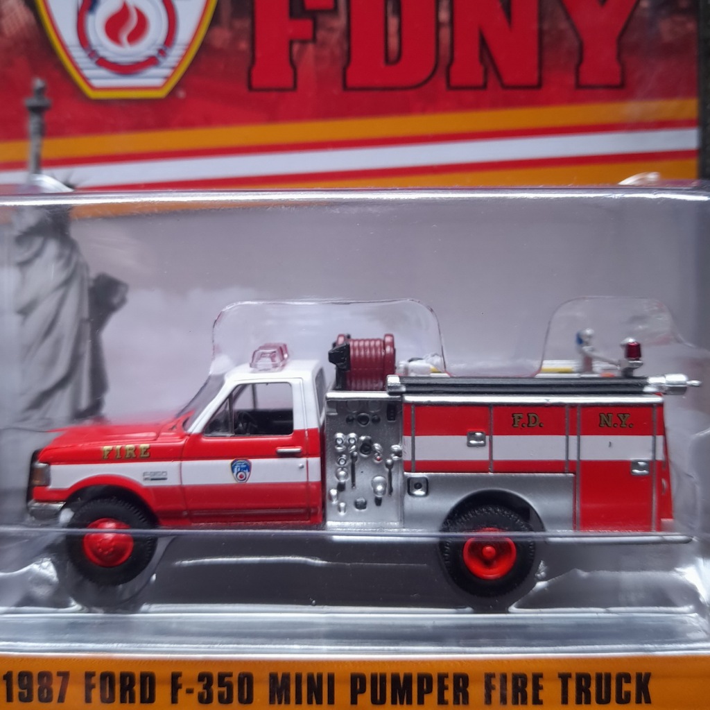 Jual greenlight ford mini pumper FDNY sealed | Shopee Indonesia