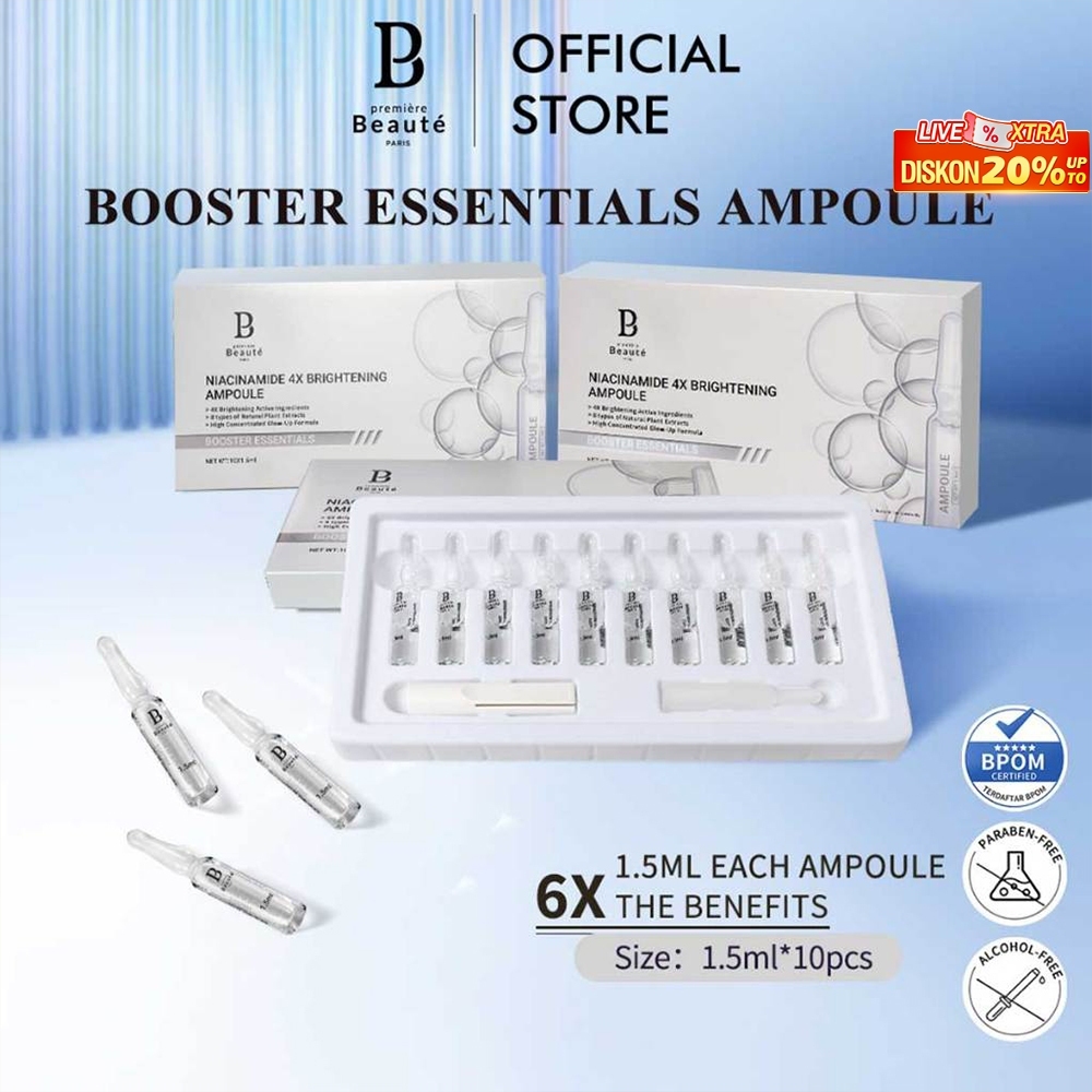 Jual PREMIERE BEAUTE [DAPAT 3] Whitening Ampoule 1.5ml*10 Niacinamide ...