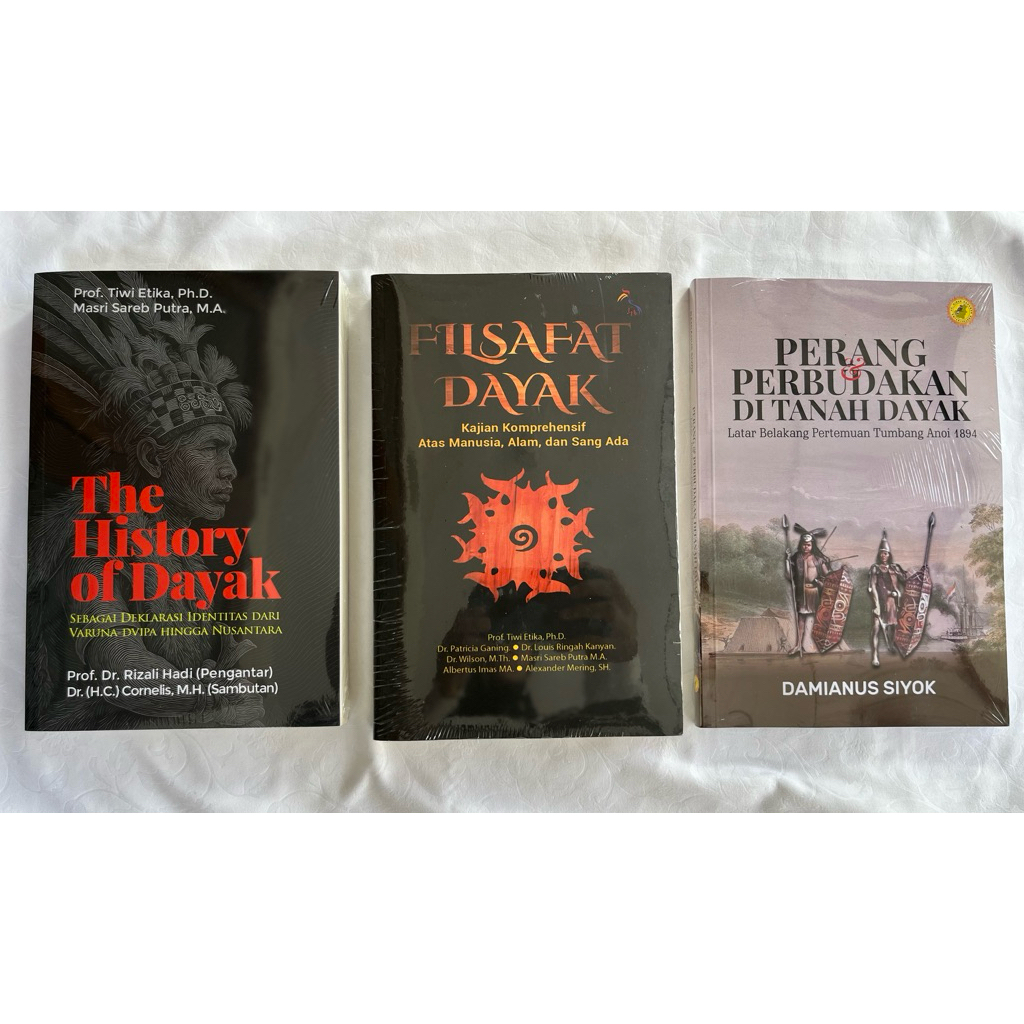Jual Paket Hemat The History of Dayak | Filsafat Dayak | Perbudakan dan ...