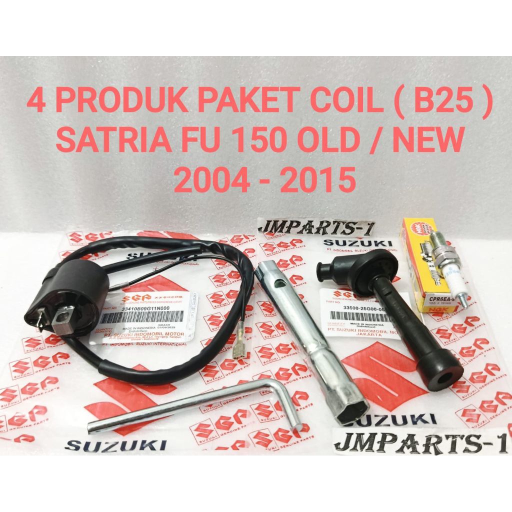 Jual PAKET COIL ( B25 ) KONCI BUSI 12K + CANGKLONG + BUSI CPR6EA ...