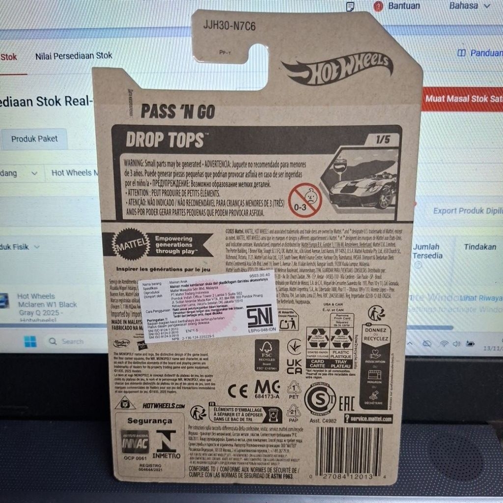 Jual Hot Wheels Pass N Go Silver A 2026 - Original Hotwheels - Mainan ...