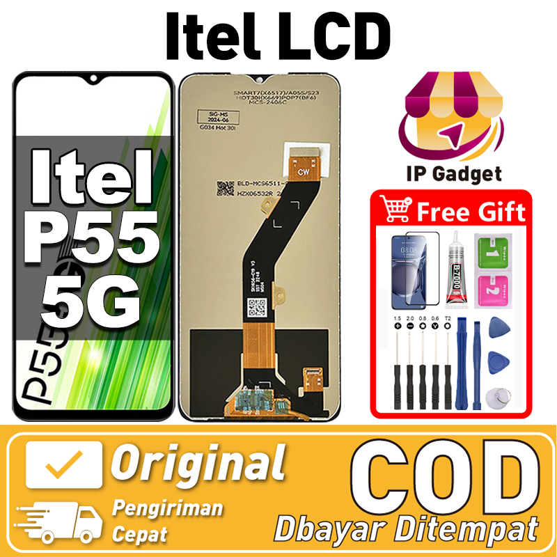 Jual LCD Itel P55 5G Ori-asliI Fullset IPGadget Layar hp Touchscreen ...