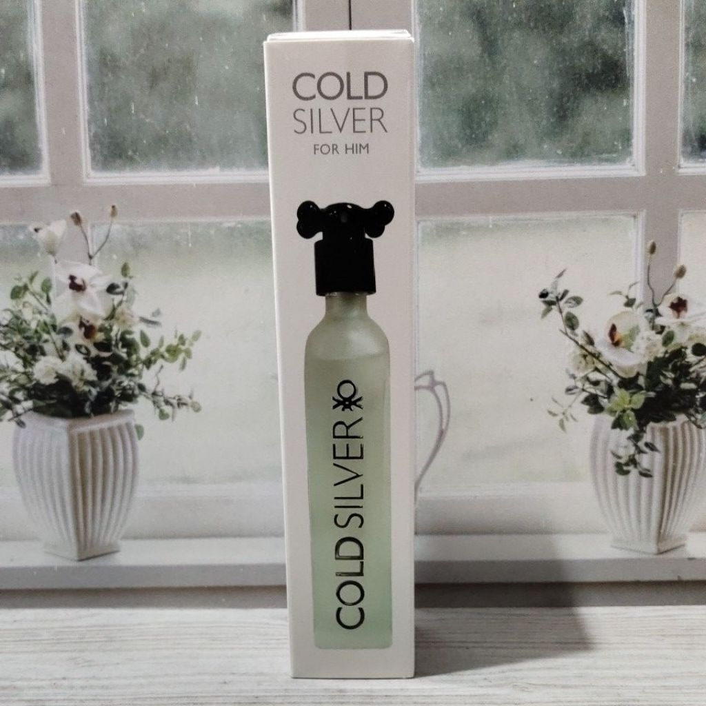 Jual Benetton cold silver edt 100 ml | Shopee Indonesia