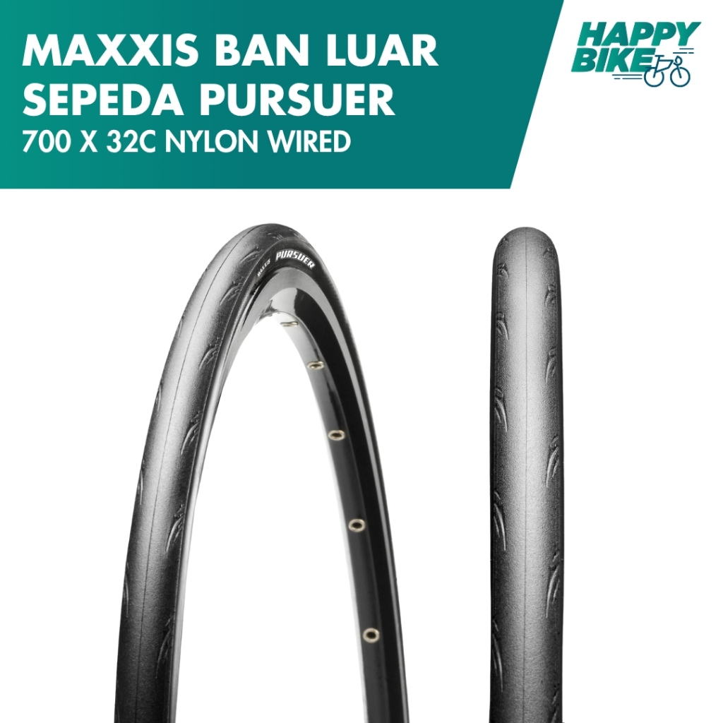 Jual MAXXIS Ban Luar Sepeda Pursuer 700 x 32C Nylon Wired 100 Max PSI ...