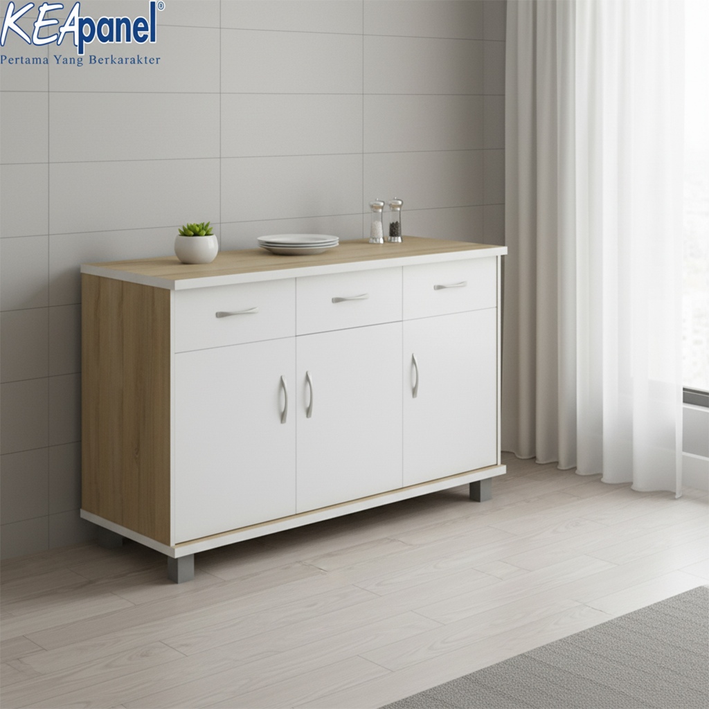 Jual Kea Panel - Kitchen Set Minimalis 3 Pintu, Lemari Dapur Bawah ...