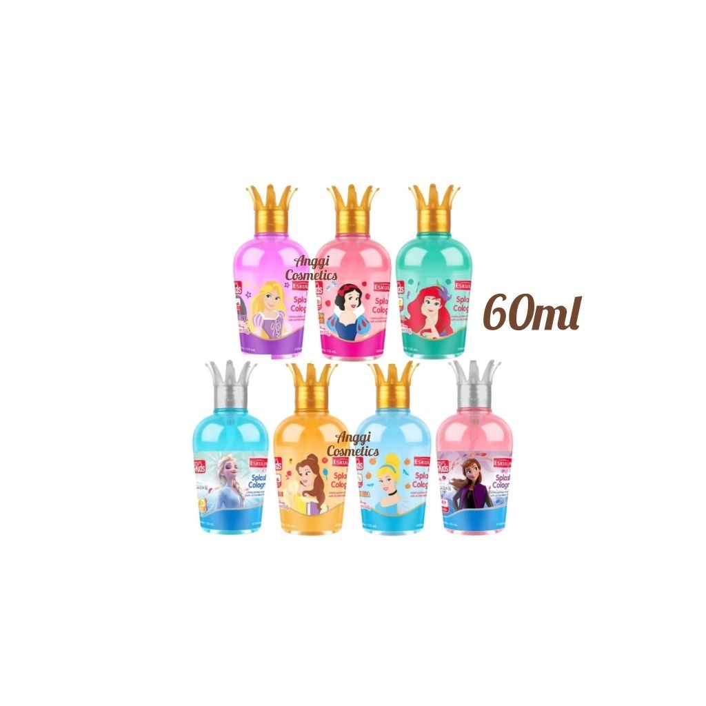 Jual ESKULIN Kids Splash Cologne Disney Princess - 60ml | Shopee Indonesia