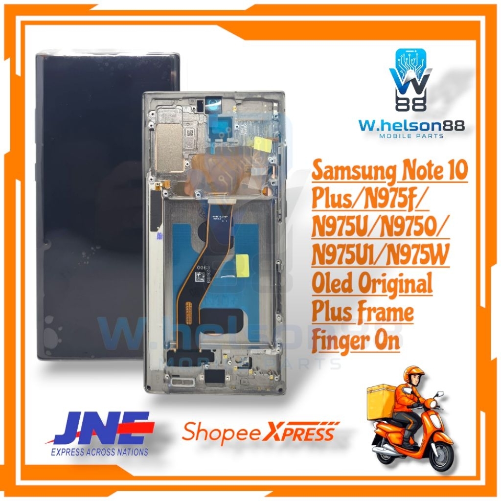 Jual LCD TOUCHSCREEN SAMSUNG GALAXY NOTE 10 PLUS/N975/N976B OLED ...
