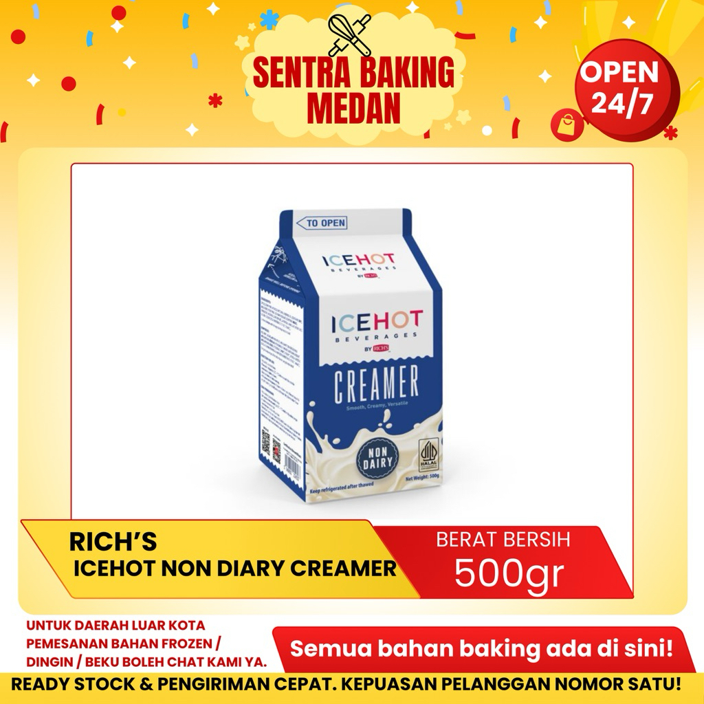 Jual [EXP 07/2026] RICH CREAMER 500gr NON DAIRY CREAMER / KRIMER CAIR ...