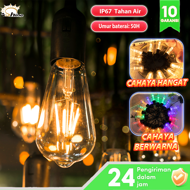 Jual 10 / 20/30 buah bohlam Lampu Lampu Hias Led Kuning/Warna Lampu ...