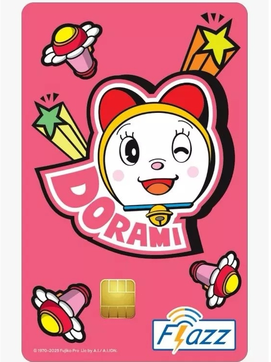 Jual Kartu Flazz Limited Edition Doraemon Colour Dorami GEN 2 | Shopee ...